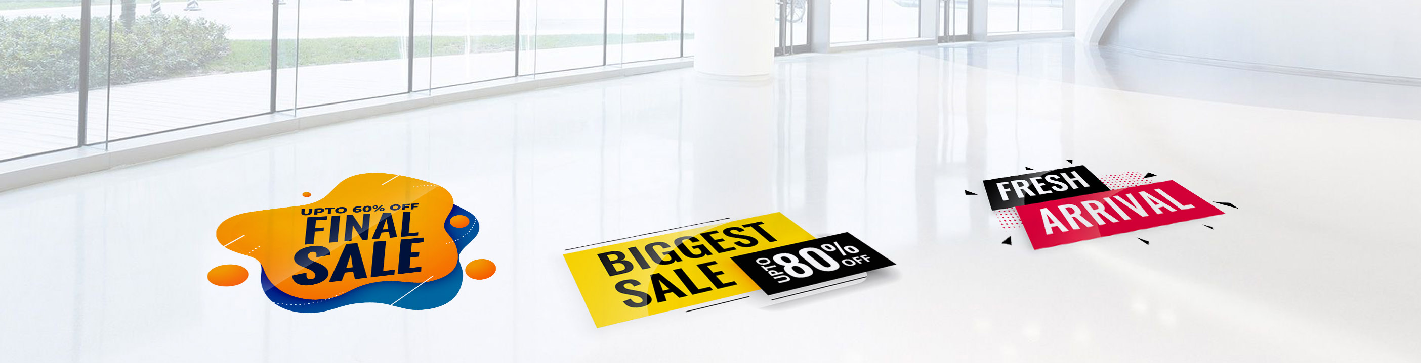 Dingman Professional Printing · High Tack Adhesive Vinyl Floor Graphics