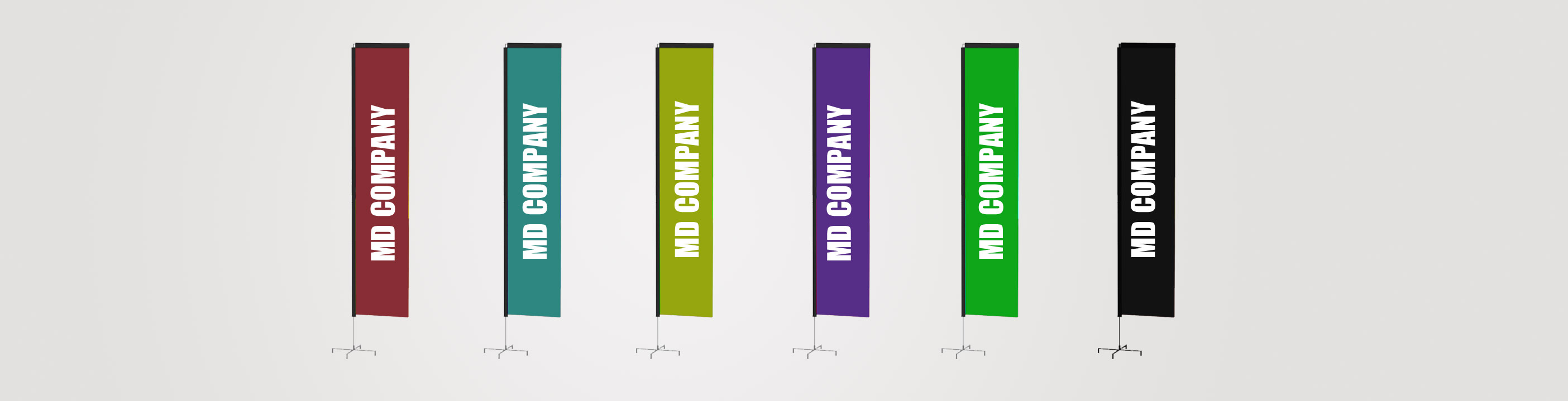Austin Digital Printing · Pole Flag - Single Sided