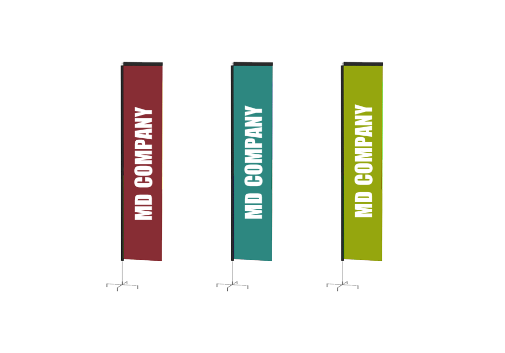 Tidholm Productions · Pole Flag - Single Sided